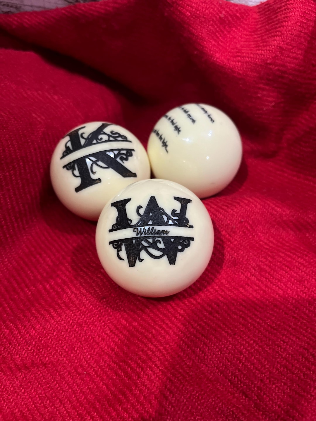 Engraved Cue Ball - Custom Pool,personalized Billiard Cue Ball,gift for ...