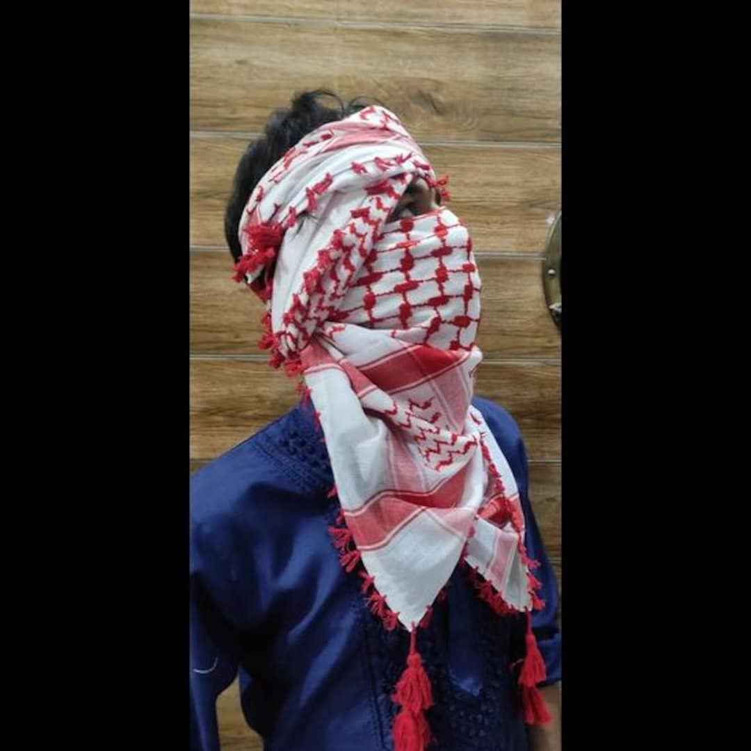 Palestine Arab Scarf,habibi Scarf,military Shemagh Keffiyeh,traditional ...