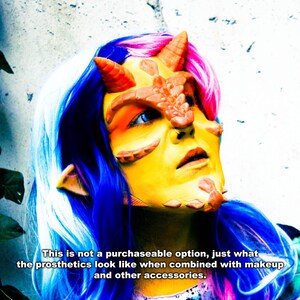 Coshamis Demon Prosthetic - MADE TO ORDER - Etsy