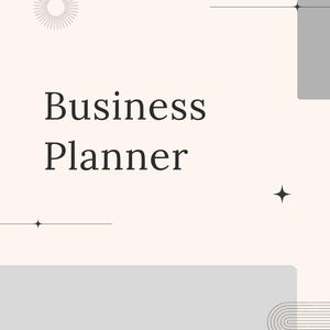Business Planner | Printable Entrepreneur Organizer | Finance ...