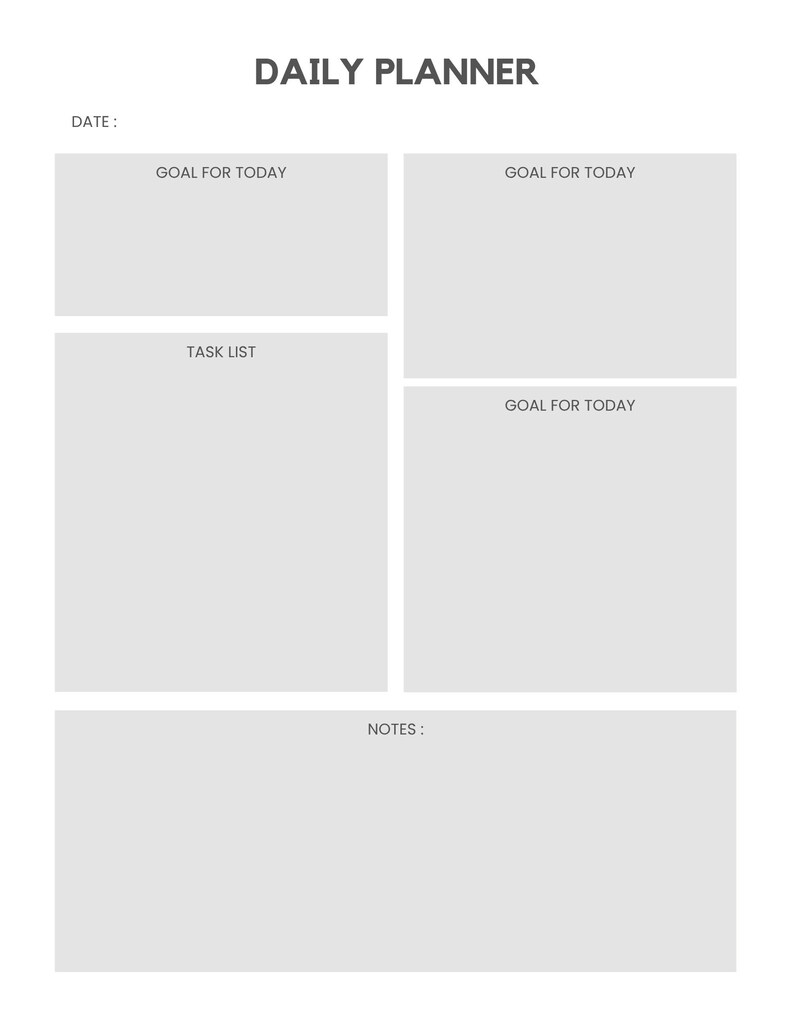 Business Planner | Printable Entrepreneur Organizer | Finance ...