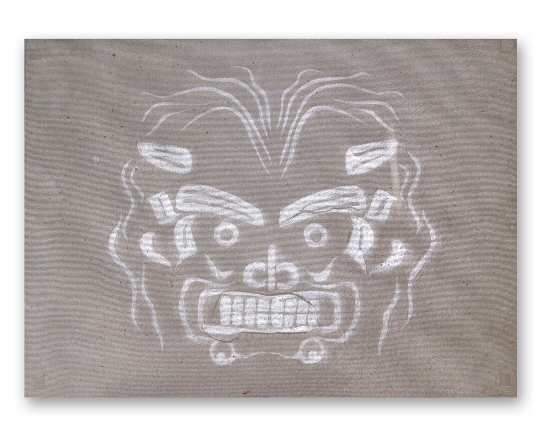 Transformation Mask: Handmade Cotton Paper With Watermark of Northwest ...