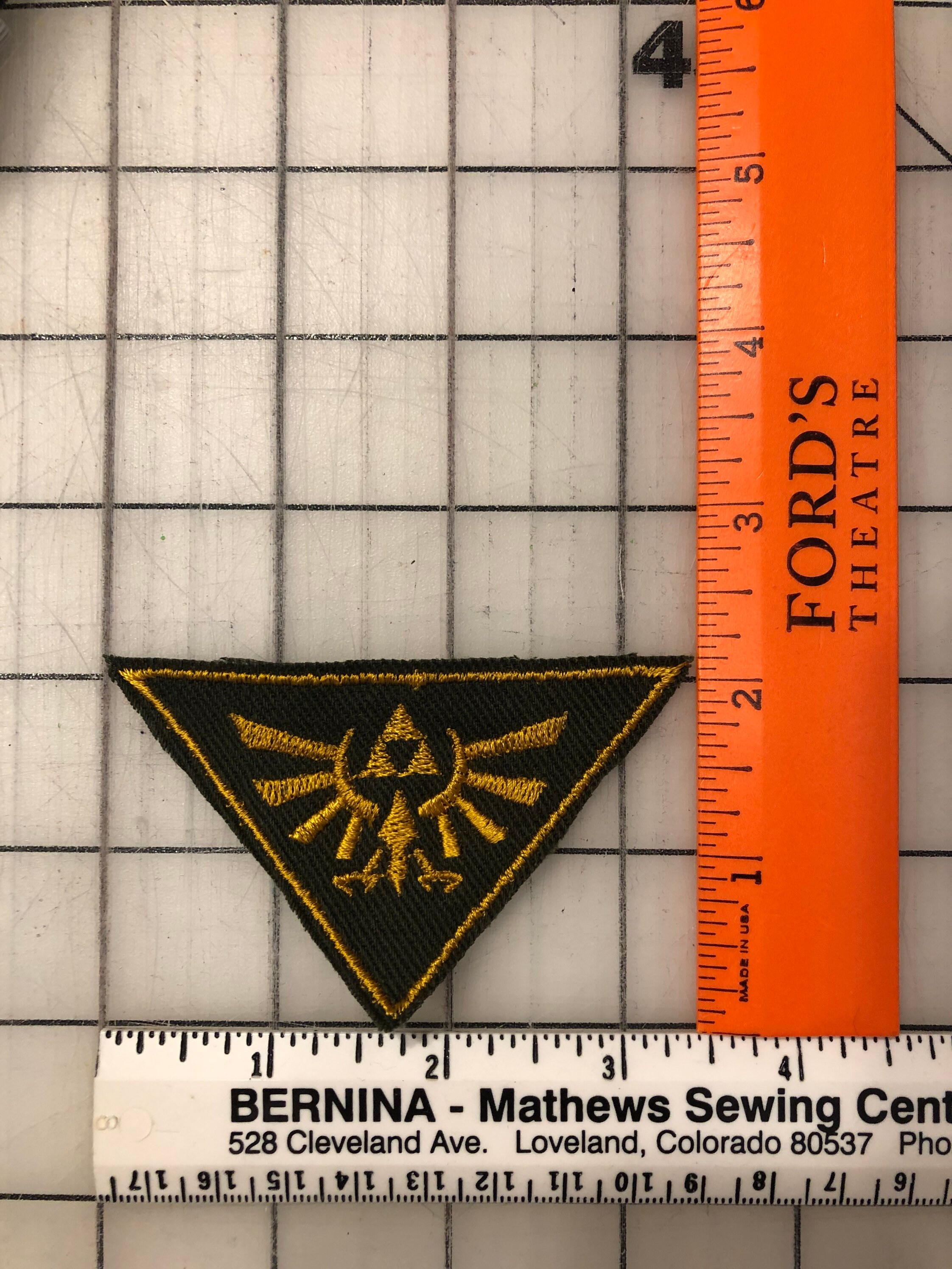 Triforce Crest Patch - Etsy