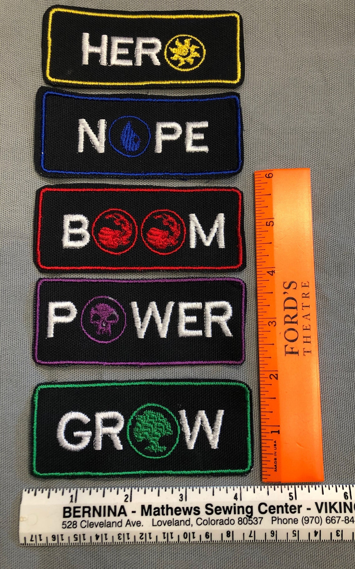 Magic the Gathering Patches All Mana, MTG - Etsy