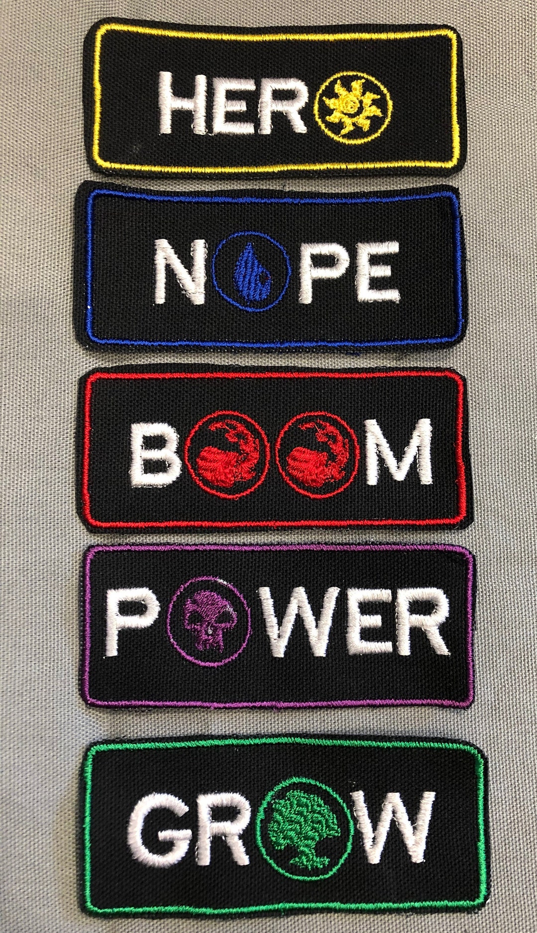 Magic the Gathering Patches All Mana, MTG - Etsy