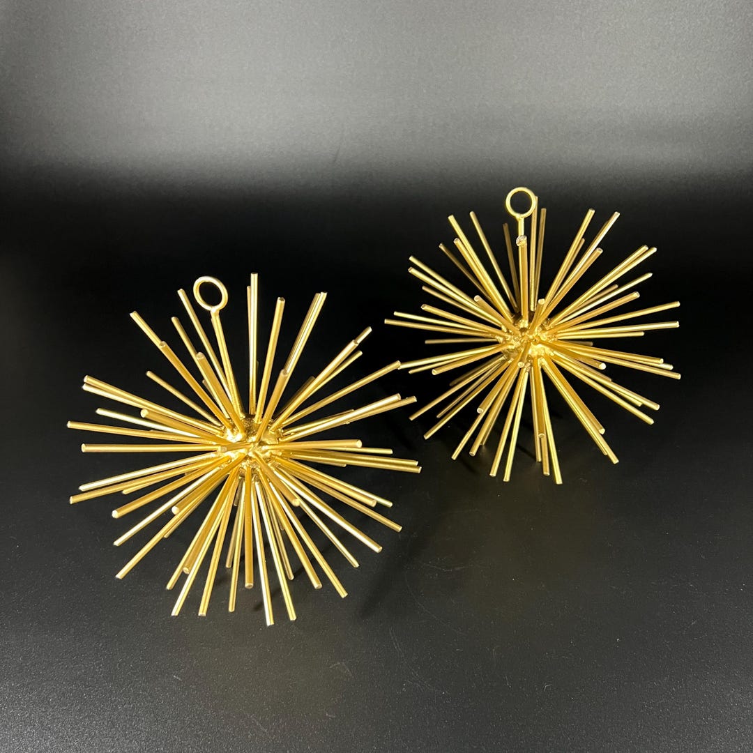 Vintage Hanging Atomic Starburst Balls - Mid-century Modern - Atomic ...
