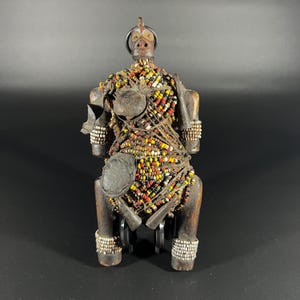 Namji Fertility Doll - Traditional Dowayo Doll - North Cameroon ...