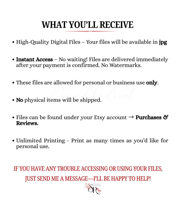 Wrapping Paper Size Chart Template - Digital Download for POD Sellers ...