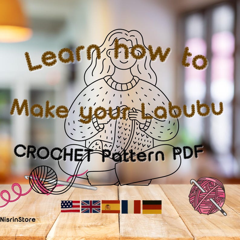 Labubu Crochet Pattern: Amigurumi Monster Doll (PDF Download) - Etsy