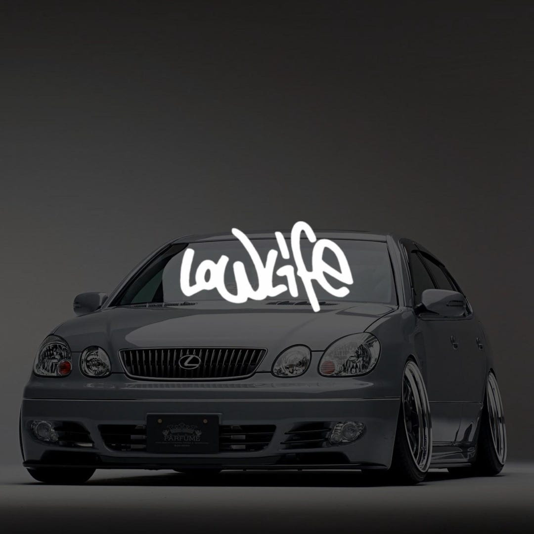 Low Life Vinyl Decal Sticker JDM Slammed Low Lowered Stance - Etsy