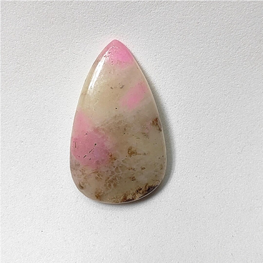 Rare Natural Tugtupite Cabochon | Pink Tugtupite Losse Gemstone for ...