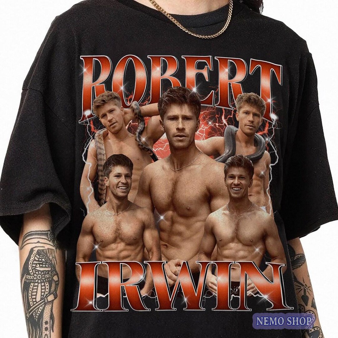 Vintage Robert Irwin Shirt, DWTS Robert Irwin 2025 Bootleg Unisex T ...