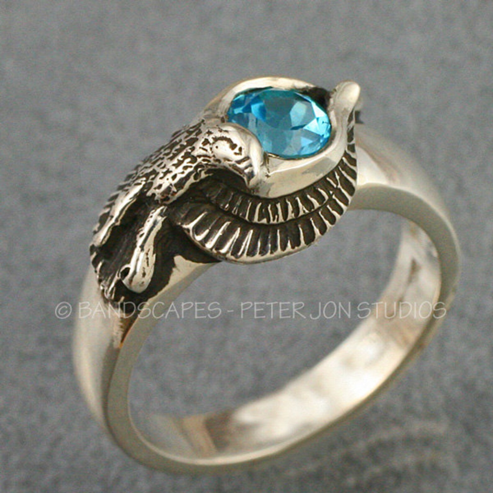 EAGLE WINGS Ring Made to Order in Your Choice of 14k White | Etsy