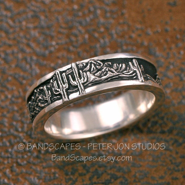 Landscape Ring - Etsy