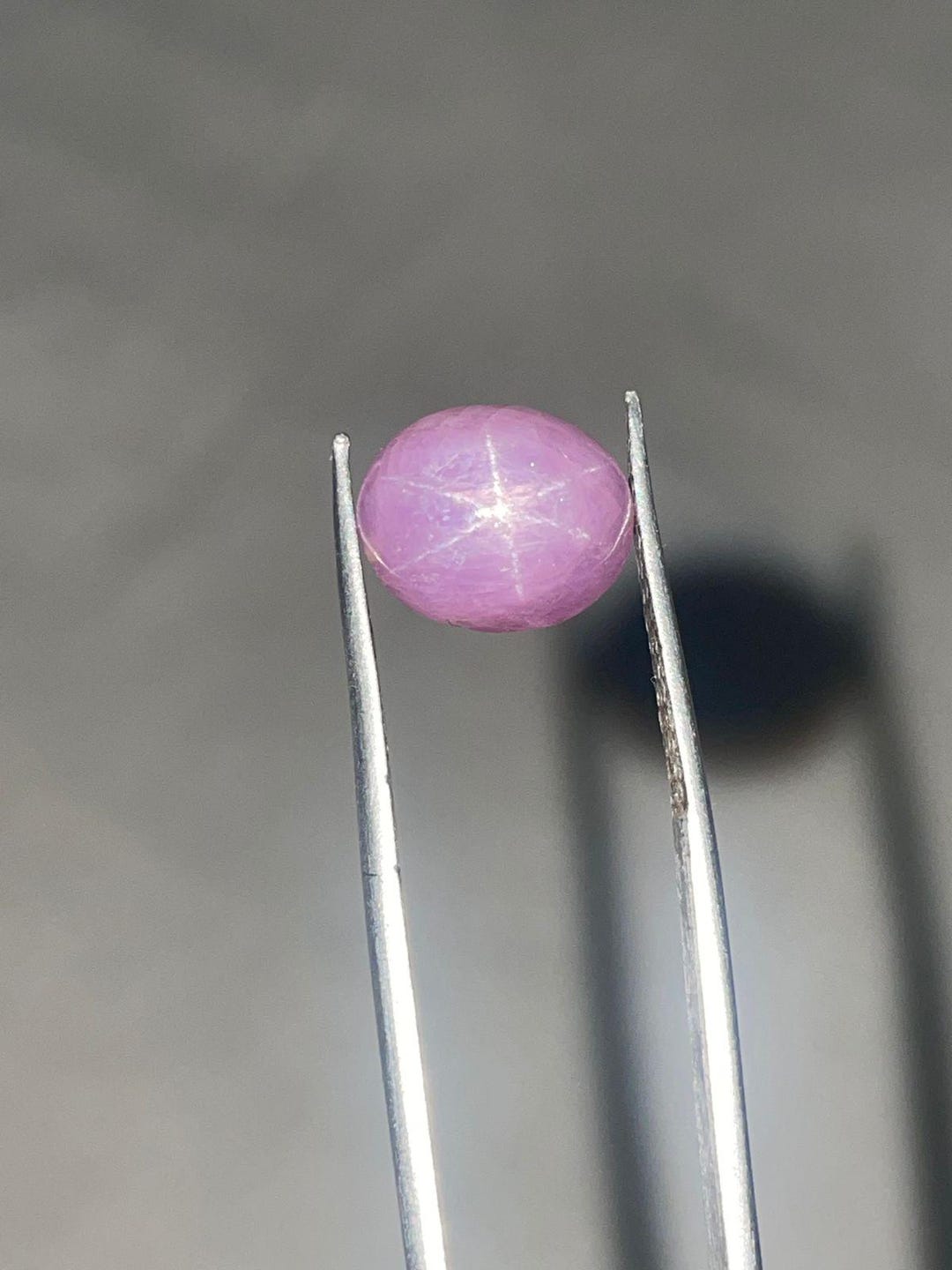 Natural Star Ruby Cabochon, Star Ruby Cab Gemstone, Sharp Star Ruby ...