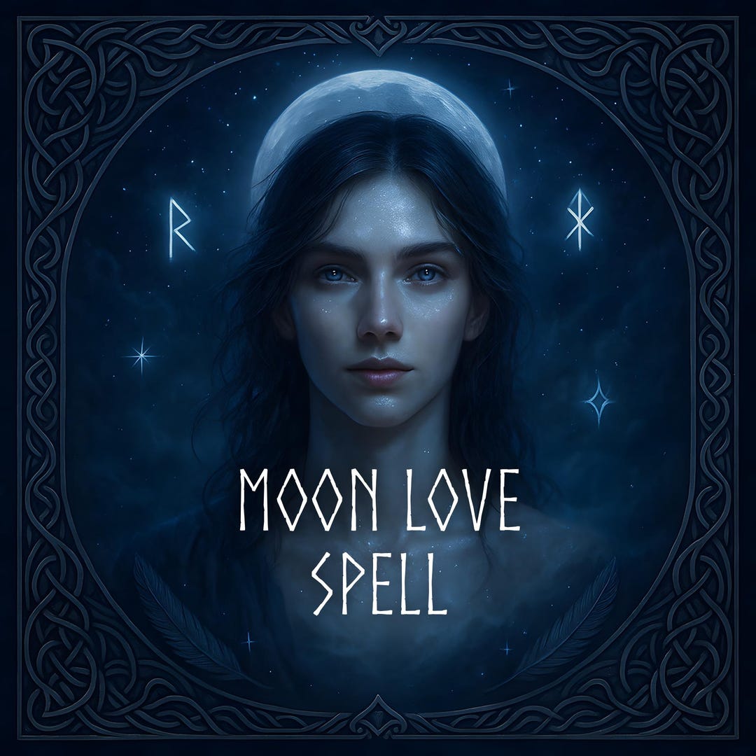 Moon Love Spell • Feminine Energy and Passion Ritual • Fast Attraction ...
