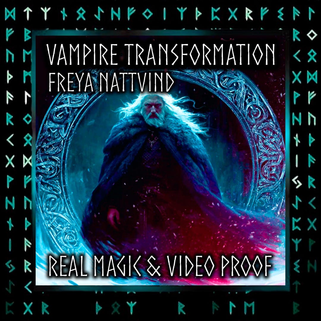 Vampire Transformation Spell • Become a Vampire • Power and Energy ...