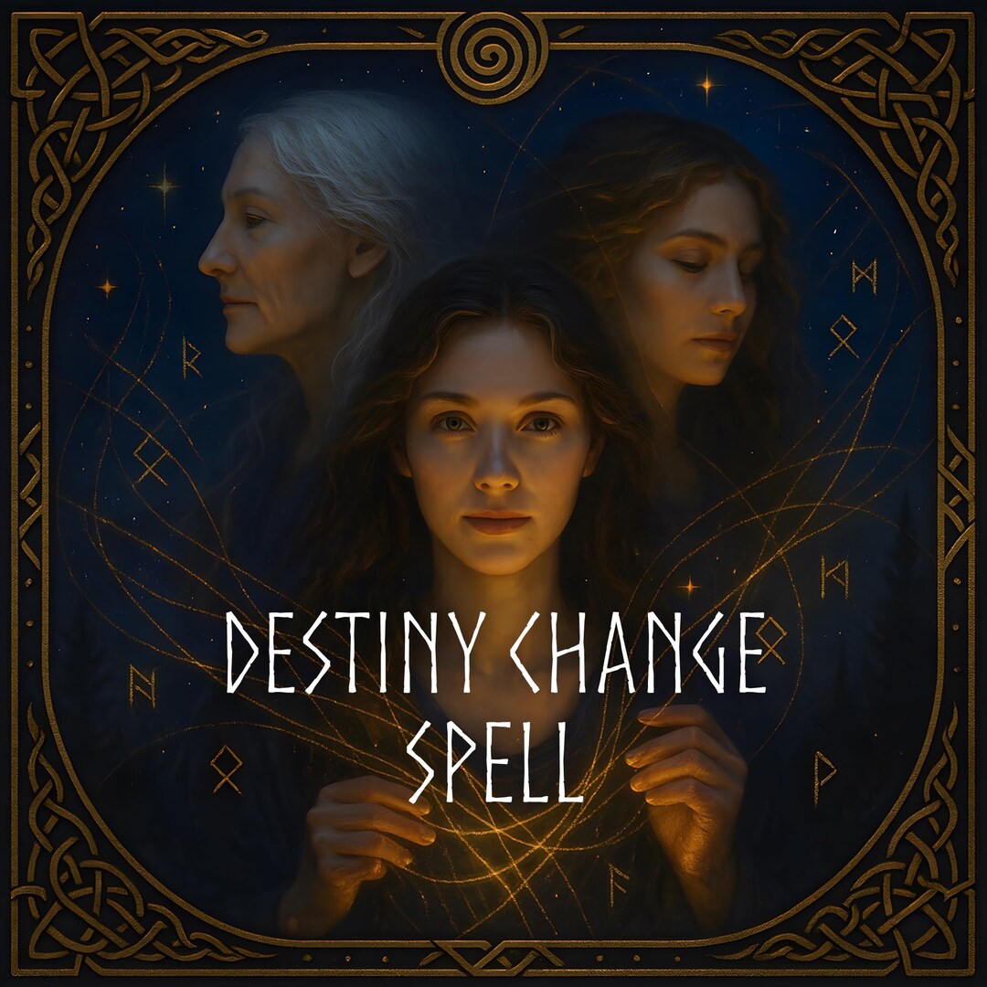 Destiny Change Spell • Manifest New Future • Rewrite Life Path Ritual ...