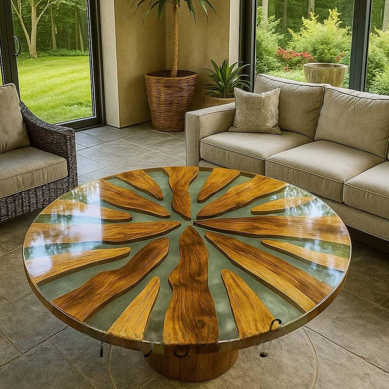 Round River Table - Etsy