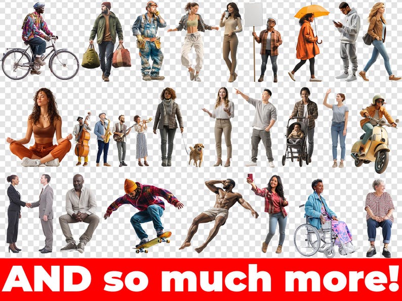 500+ Cut Out People | Realistic Cut Out People, Realistic Clip Art ...