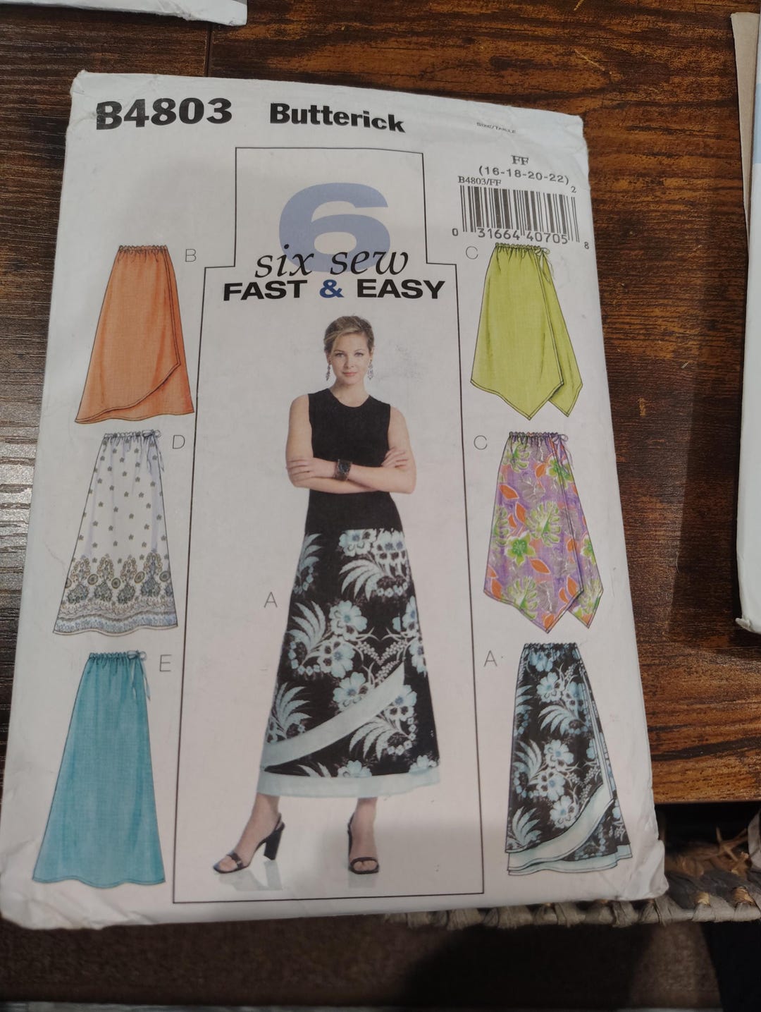 Quick & Easy Skirt Collection - Butterick B4803 "six Sew Fast and Easy ...