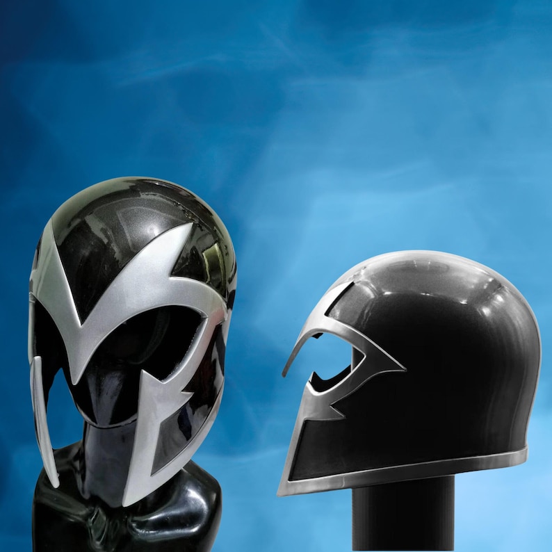 Handmade Steel Magneto Helmet: X-men First Class Replica Cosplay Prop ...