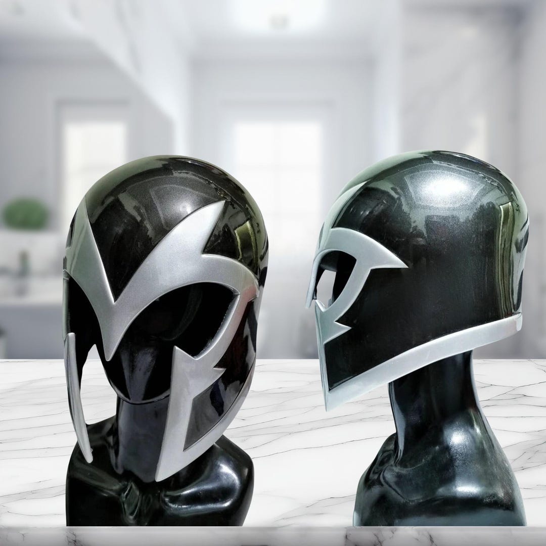 Handmade Steel Magneto Helmet: X-men First Class Replica Cosplay Prop ...