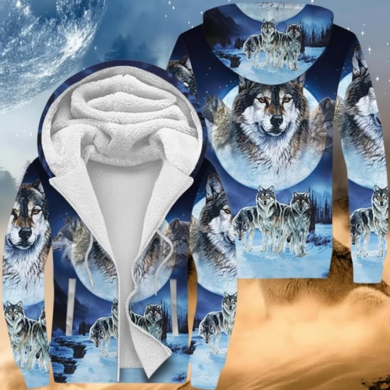 Wolf Jacket - Etsy