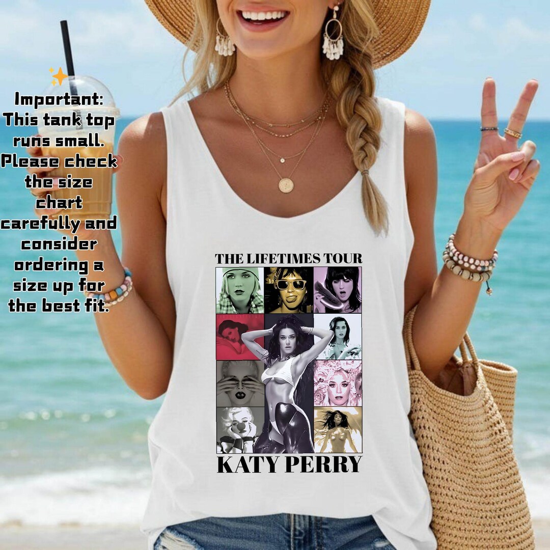 2025 Katy Perry the Lifetime Tour Tank Top, Katy Perry Tank Top, Katy ...