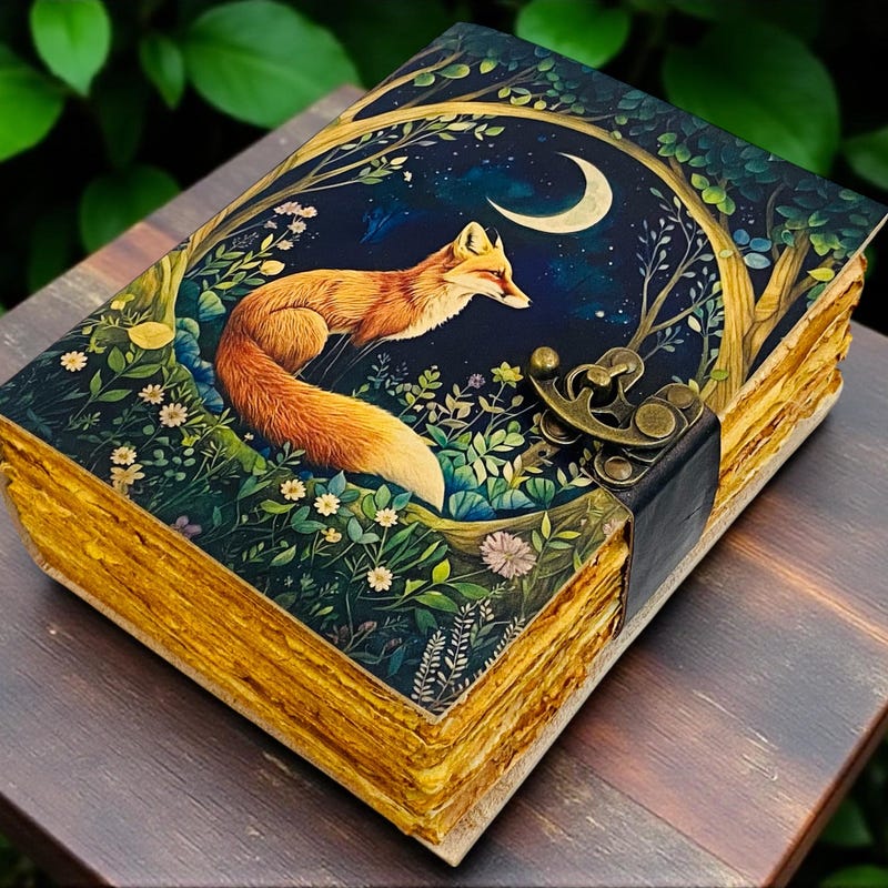 Fox Notebook - Etsy