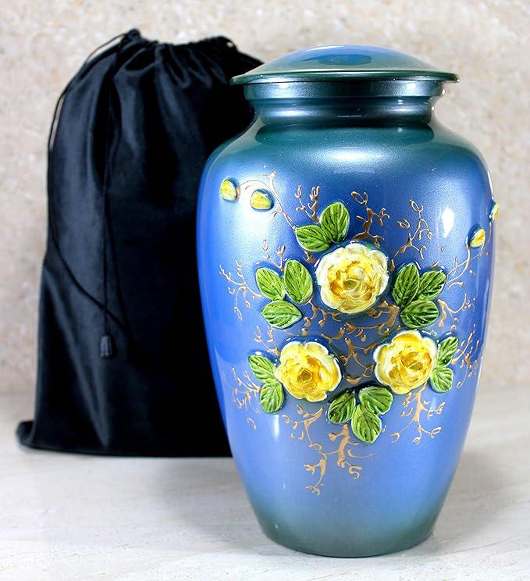 Makers Memoryin Cremation Urn Memorial Jar Pot Container | Full Size ...