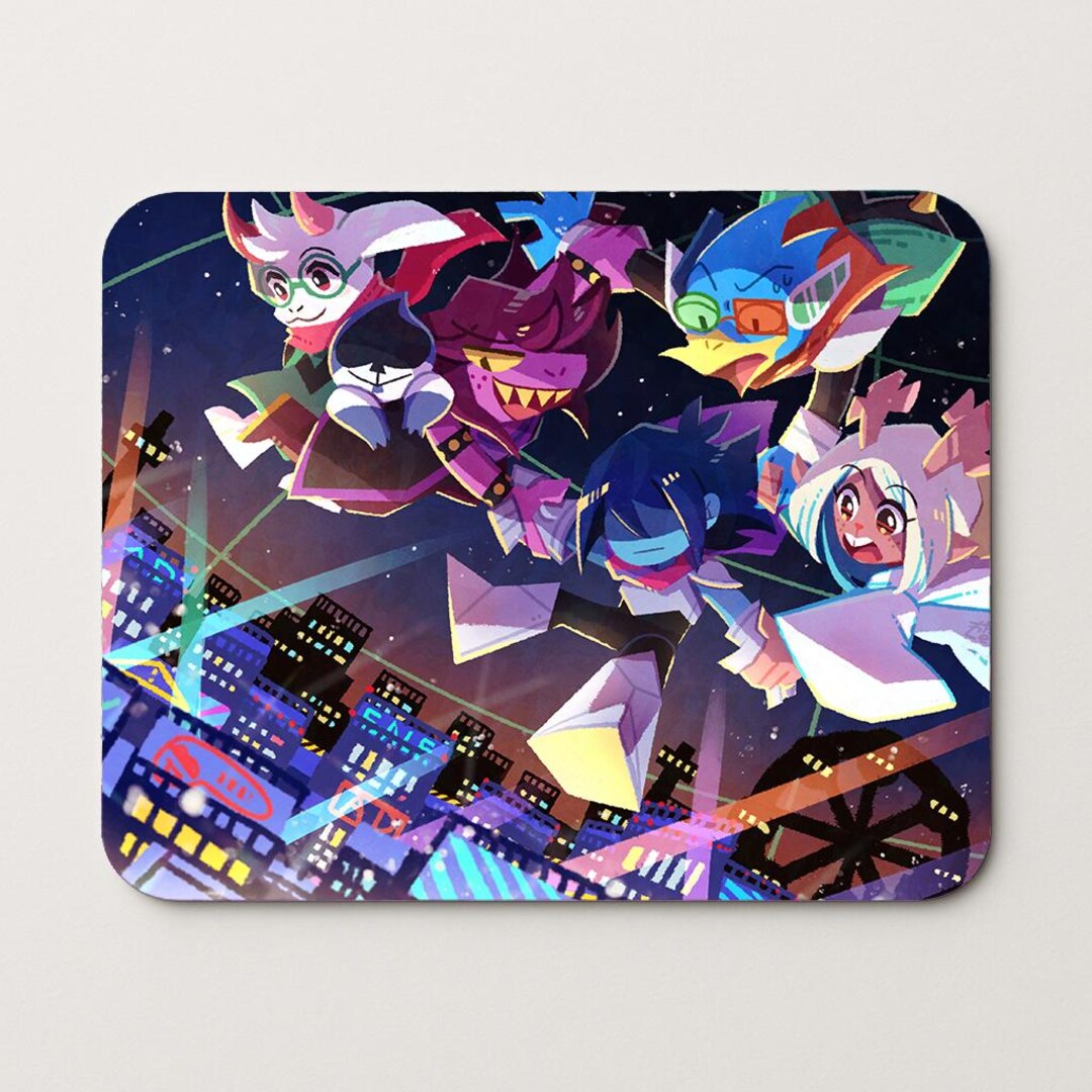 DELTARUNE Chapter 2 Character Mousepad | Gaming Mouse Pad - Etsy