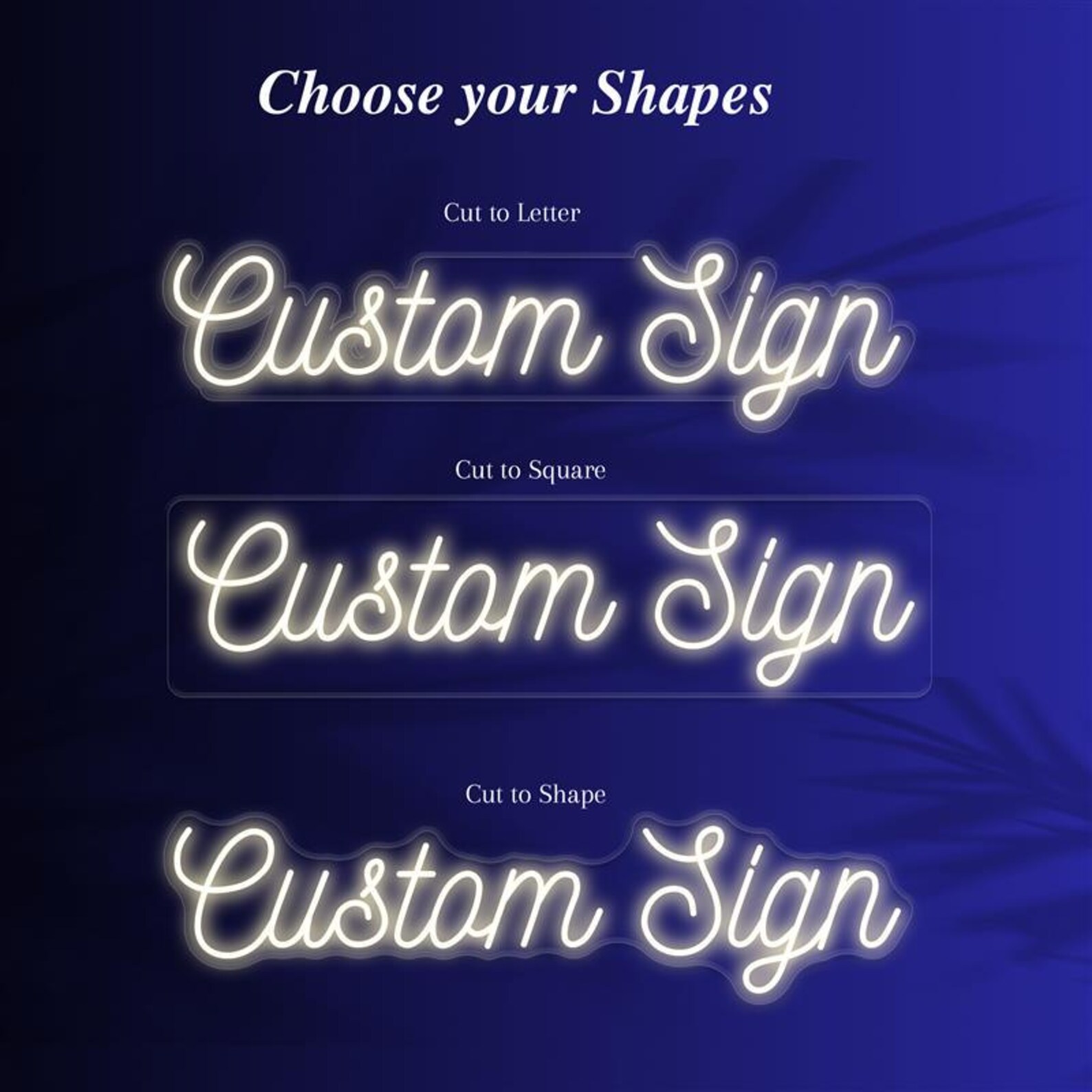 Neon Birthday Decor Lights - Happy Birthday Neon Name Sign - Custom Led ...