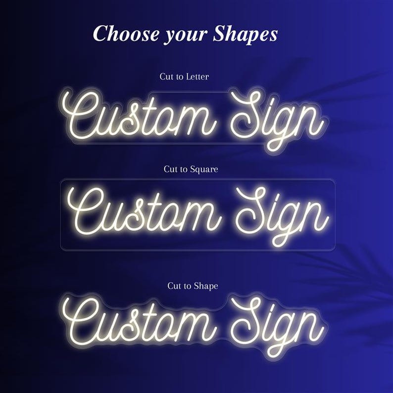 Custom Neon Name Sign | Led Neon Sign Custom | Neon Sign Bedroom | LED ...