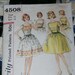 Vintage 1950s Simplicity Pattern 4508, Teen Dress and Jacket, Size 12 ...