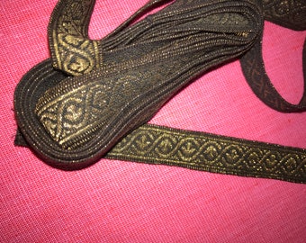 Black gold trim | Etsy