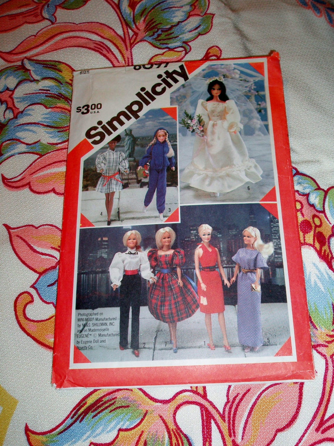 Vintage 1983 Simplicity Pattern 6097 for Barbie Doll Wardrobe - Etsy