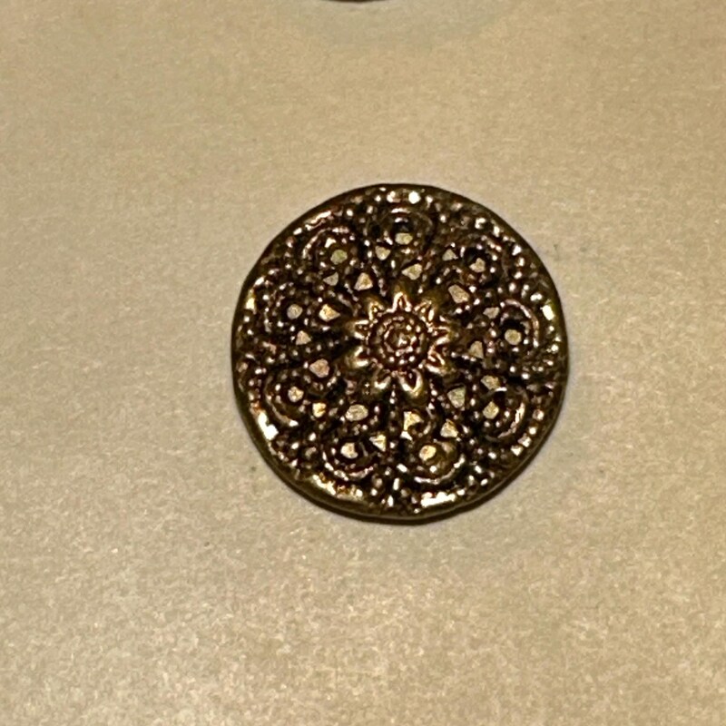 Metal Mirror Buttons - Etsy