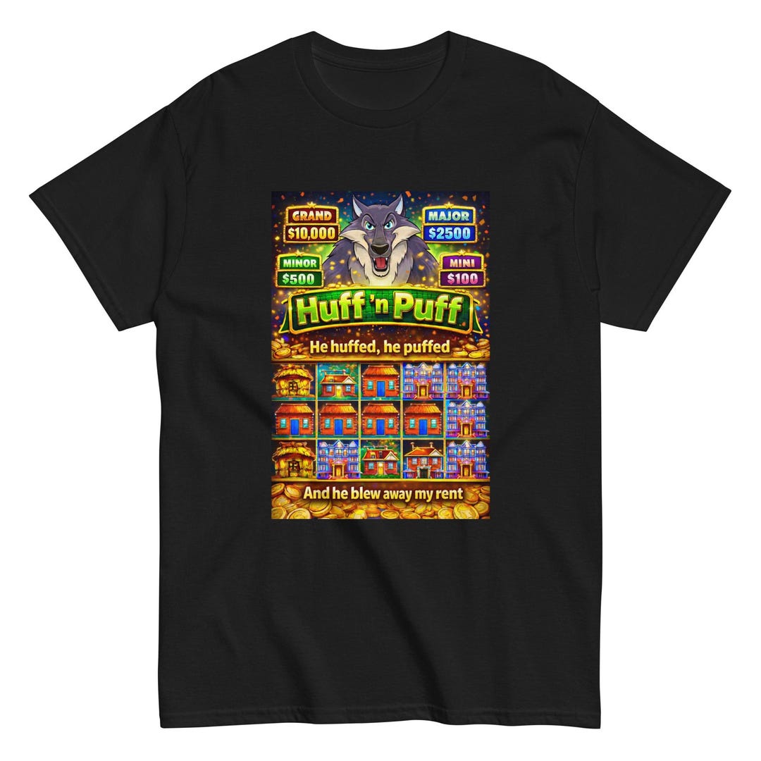 Huff N Puff Rent Snatcher Funny Graphic Tee - Etsy