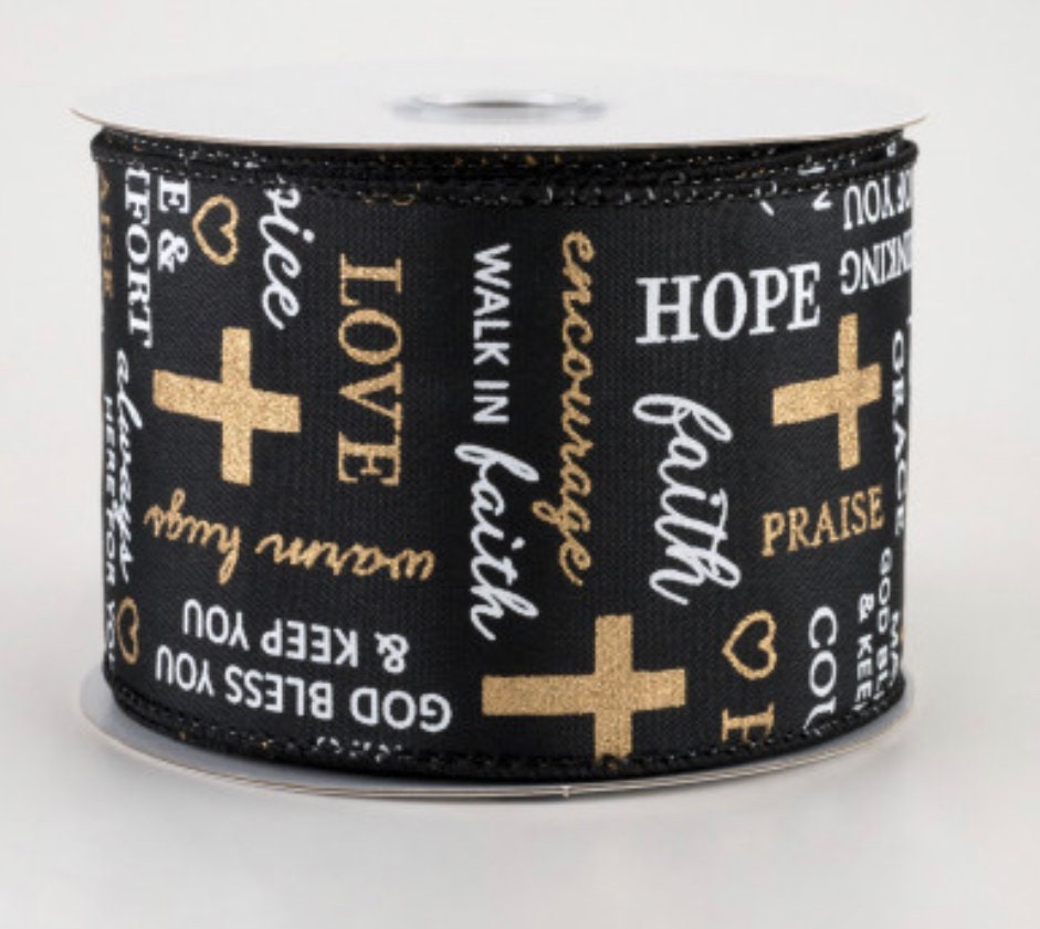 Satin Ribbon Crosses - Etsy