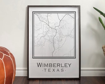 Bryan Texas Map digital Download - Etsy