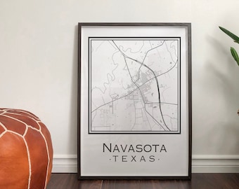 Carthage Texas Map digital Download - Etsy