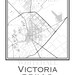 Victoria Texas Map [digital Download] - Etsy Canada