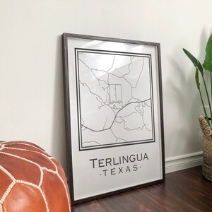 Terlingua Texas Map [digital Download] - Etsy