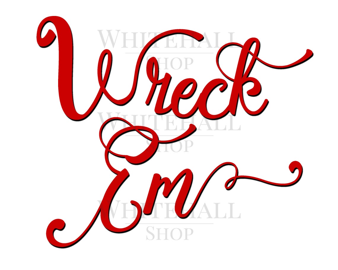 Wreck 'em Tech Texas Tech Print [digital] - Etsy