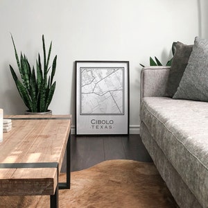 Cibolo Texas Map [digital Download] - Etsy