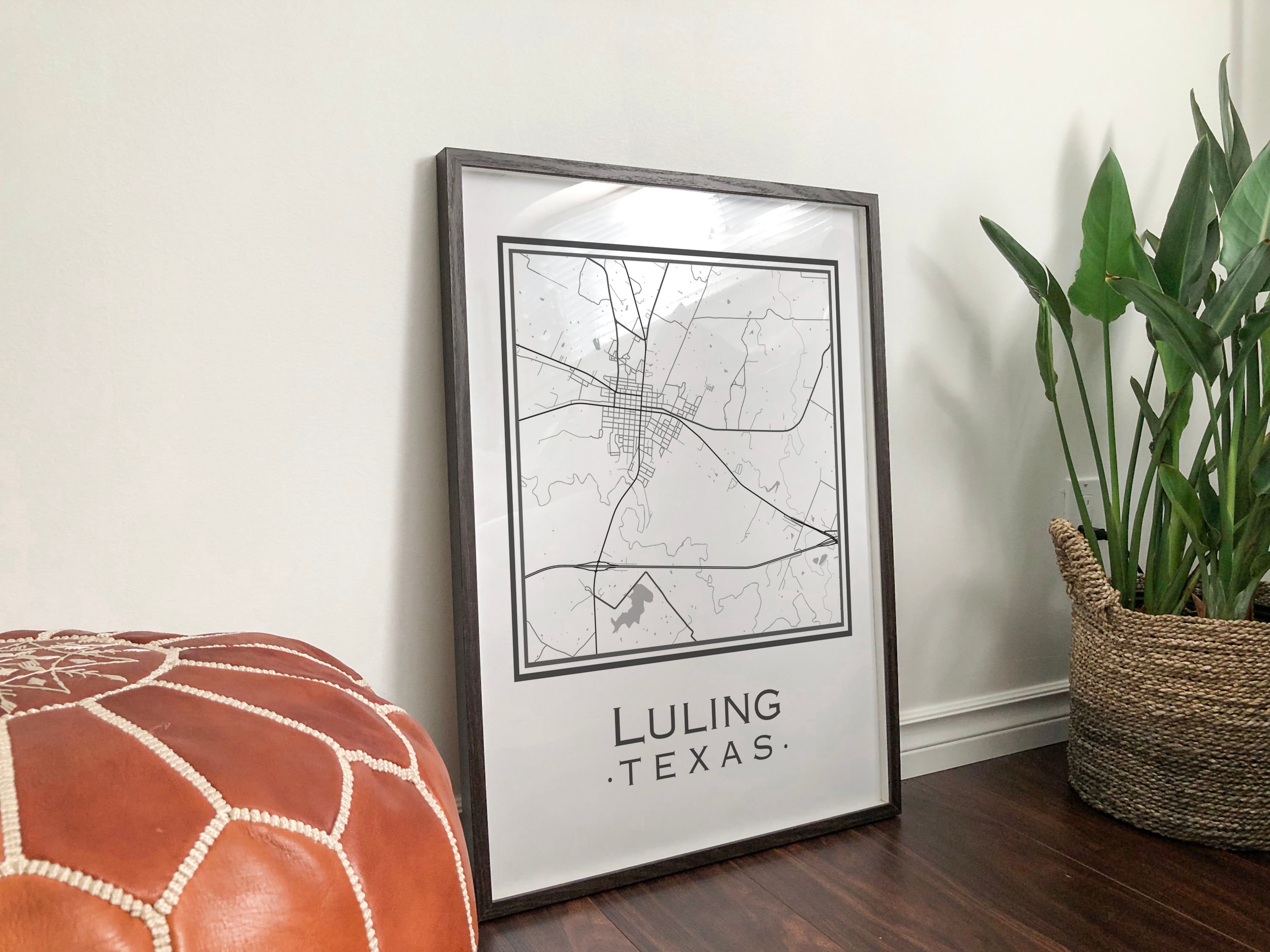 Luling Texas Map [digital Download] - Etsy