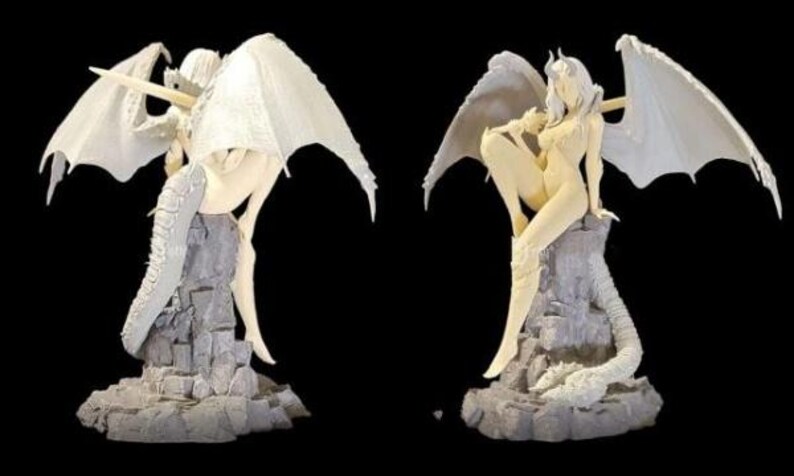 3d Printer Files Stl For Print 3d Devil Girl 3d Fantastic Figure 3d