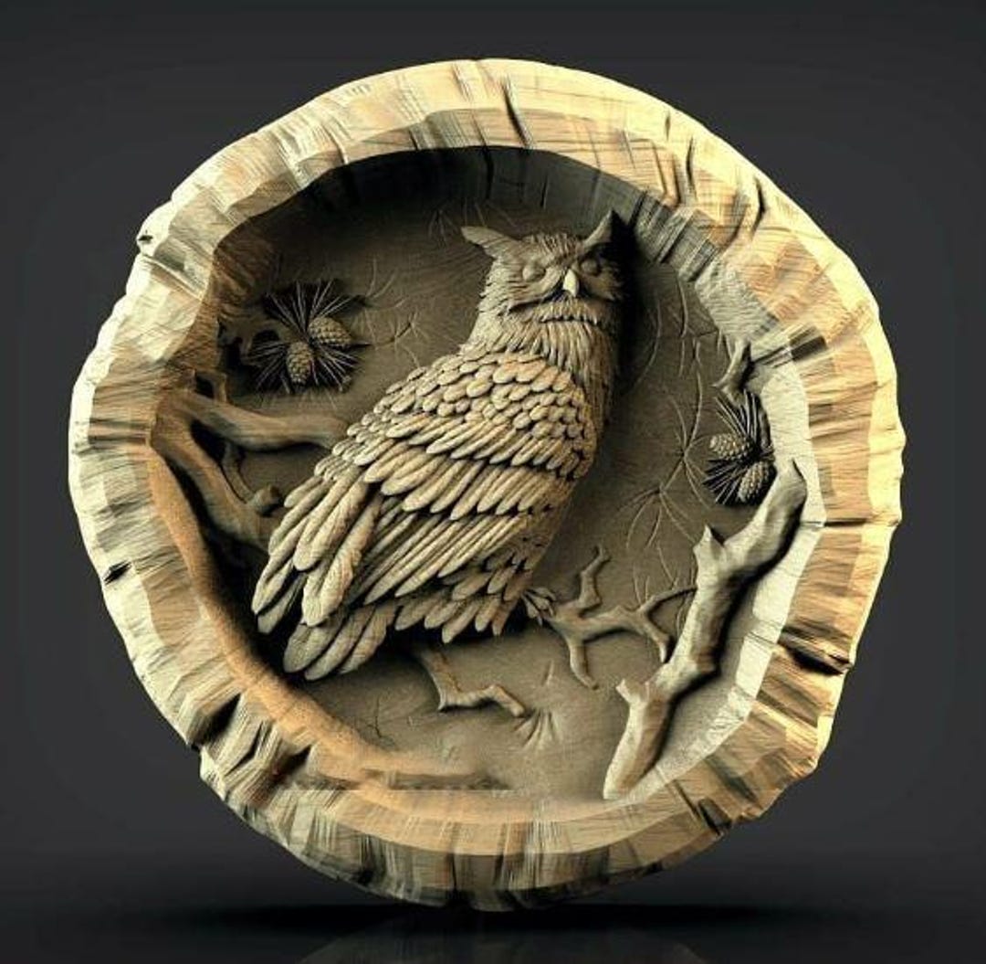 Cnc Machine,stl for Cnc,3d Relief Model,wood Carving Files,cnc Carving ...