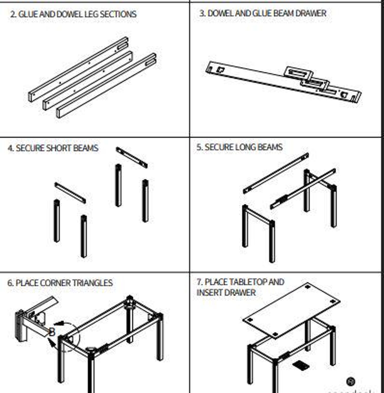 Cnc Cutting Files,dxf Files,wood Table Model,wood Furniture Cut Files ...